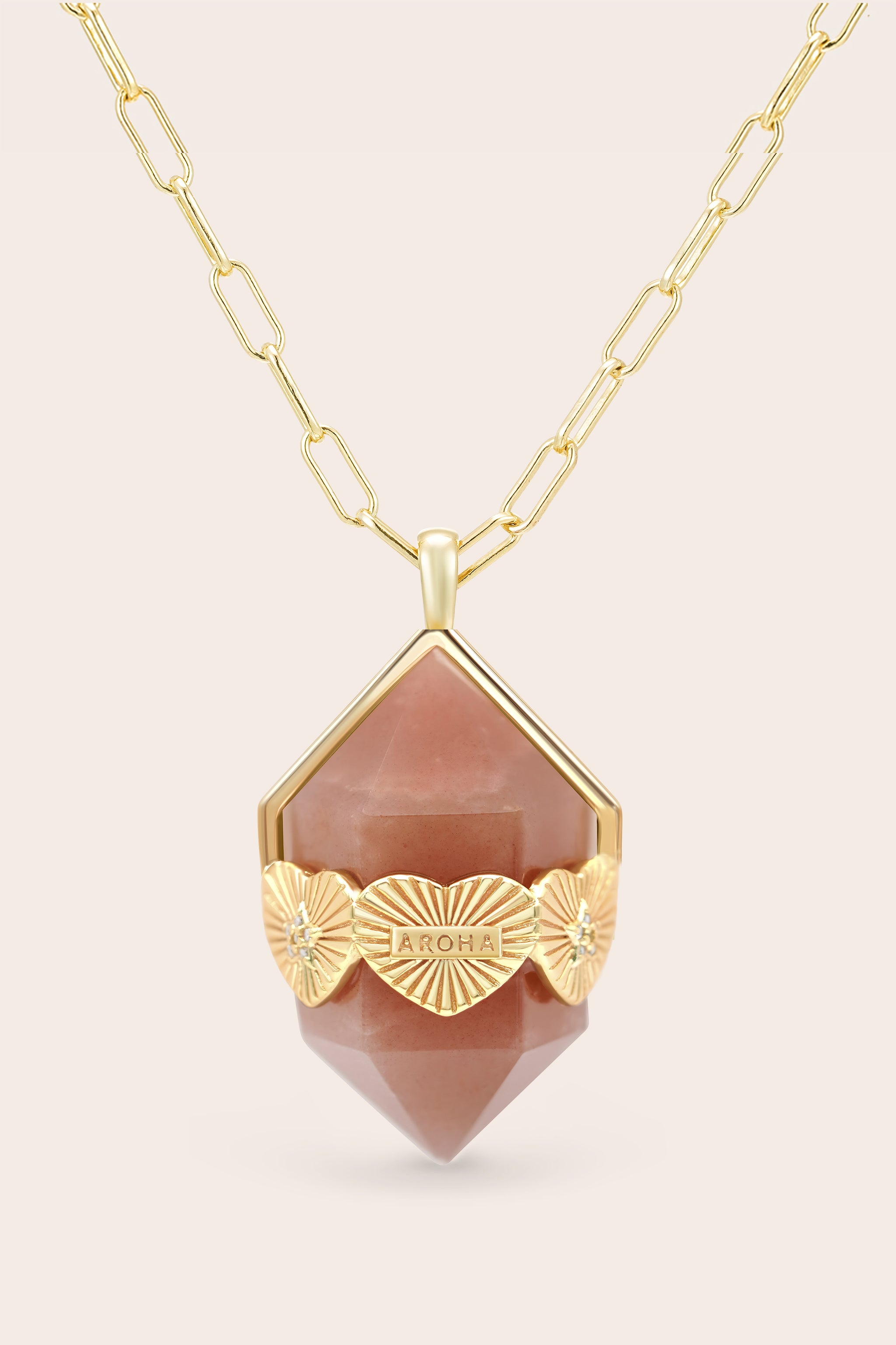 Aroha Necklace Gold | Love-Inspired NZ Jewellery