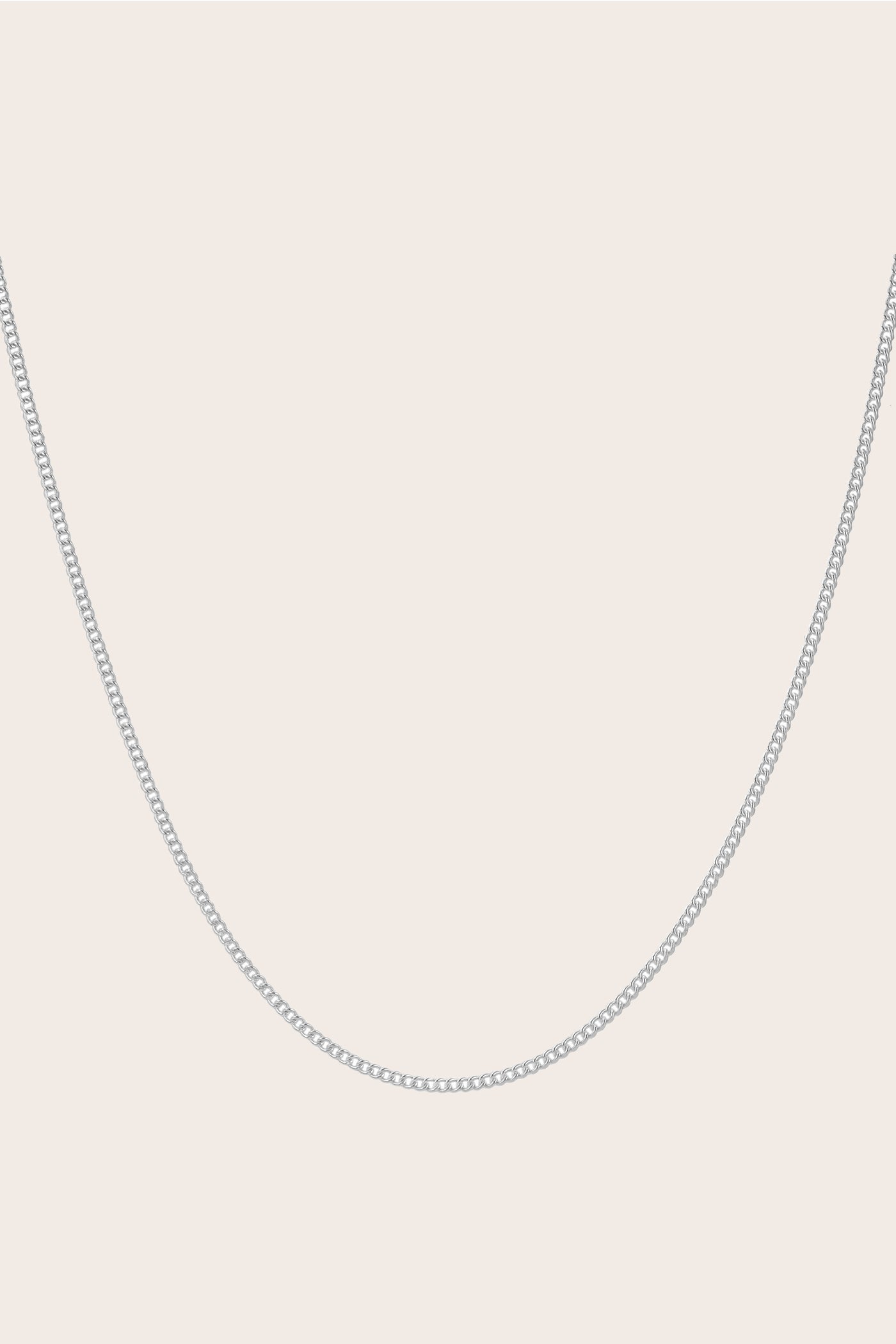 Fine Curb Chain Necklace I 925 Sterling Silver Jewellery I NZ Designed
