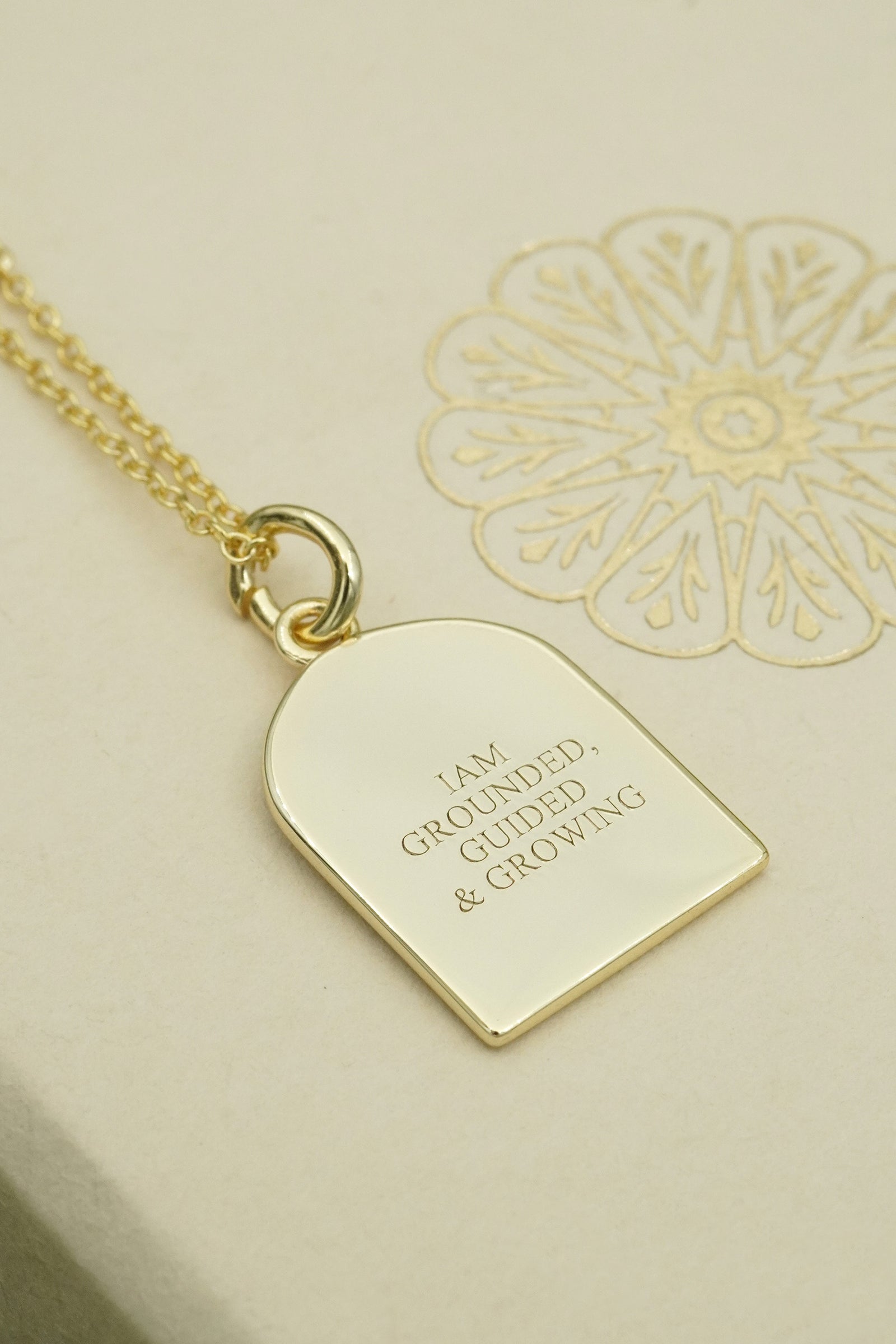 Tree of Life Grounded Necklace – Gold Jewellery for Growth & Balance ...