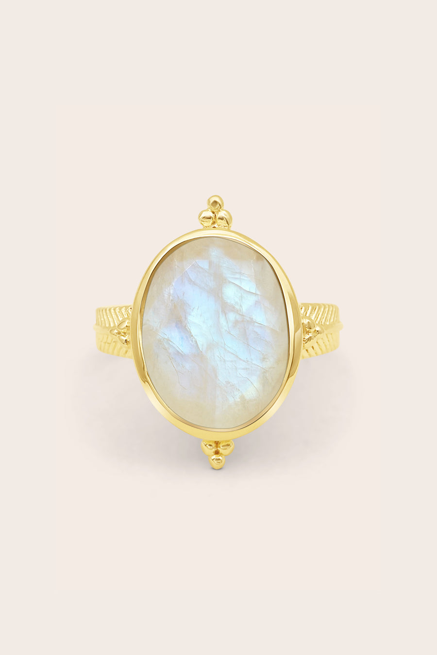 Guardian Angel Moonstone Ring | Cloud Nine Jewellery NZ