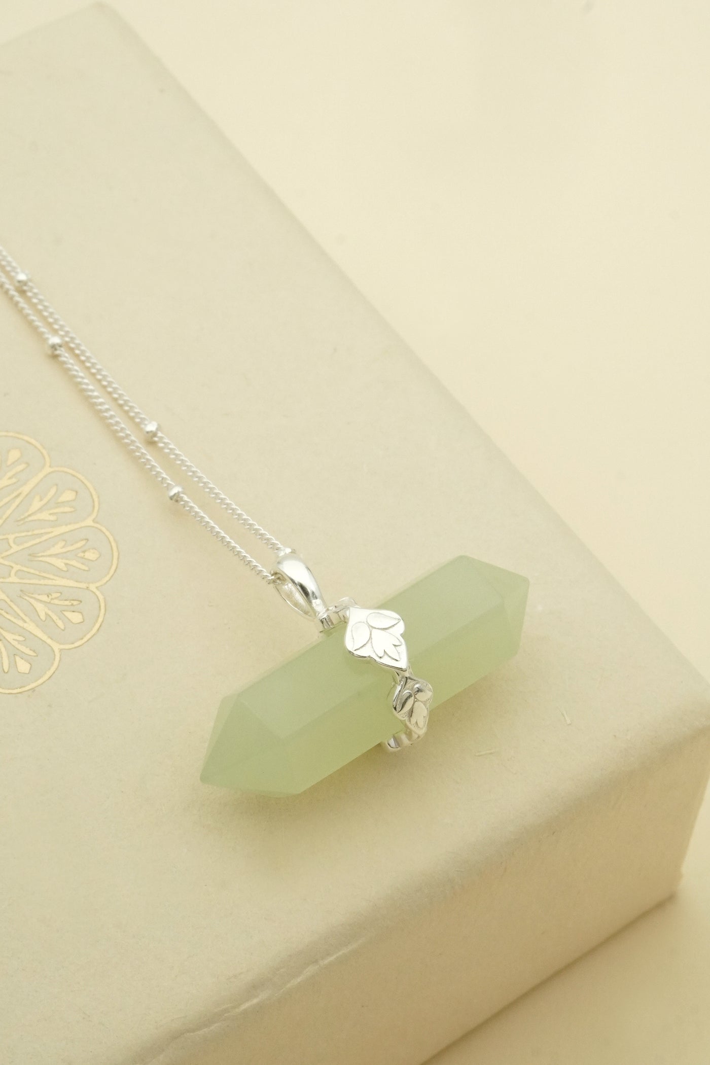 Begin Again Necklace | Silver Lotus Necklace for New Beginnings